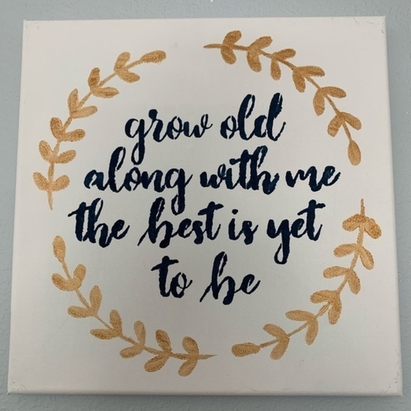 Wall Decor | Hand Painted 12x12 Canvas | Poshmark